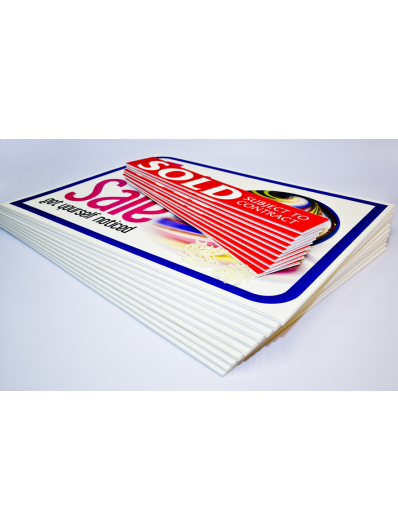 Estate agent T Board printing - Just Print Digital