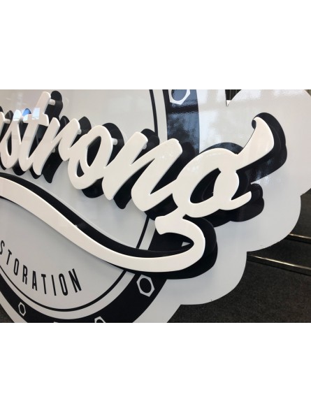 Flat Cut Lettering